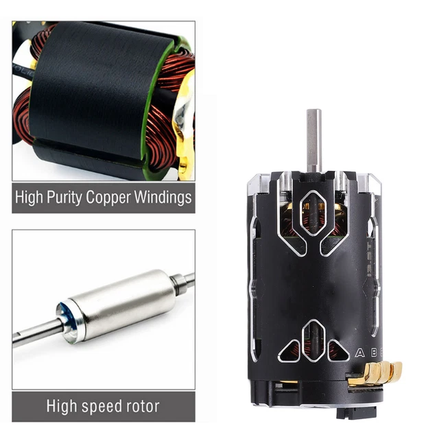 MOTORE BRUSHLESS RC 13,5 T motore brushless sensoriale professionale ...