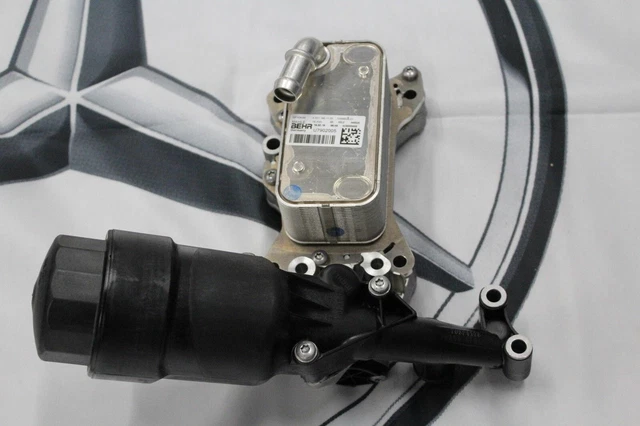 GENUINE MERCEDES-BENZ OM651 Engine Oil Filter Housing & Cooler ...