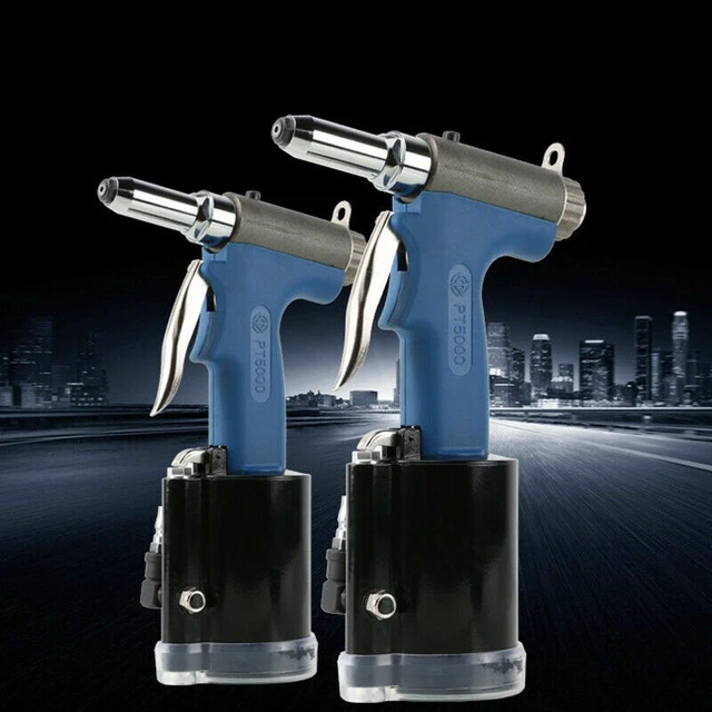 AIR HYDRAULIC POP Rivet Gun Pneumatic Riveter Riveting Tool Industrial ...