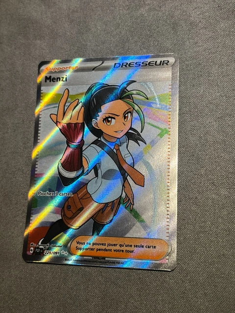 CARTE POKÉMON MENZI 229/091 - Full Art -Ultra Rare -EV4.5-Destinées de Paldea FR EUR 4,99 ...