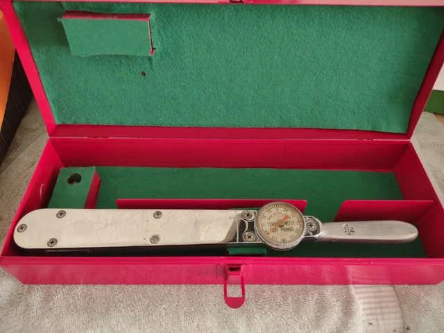 VINTAGE SNAP-ON TOOLS "Torqometer" Tq-150 Torque Wrench - 1/2 Drive. £7 ...
