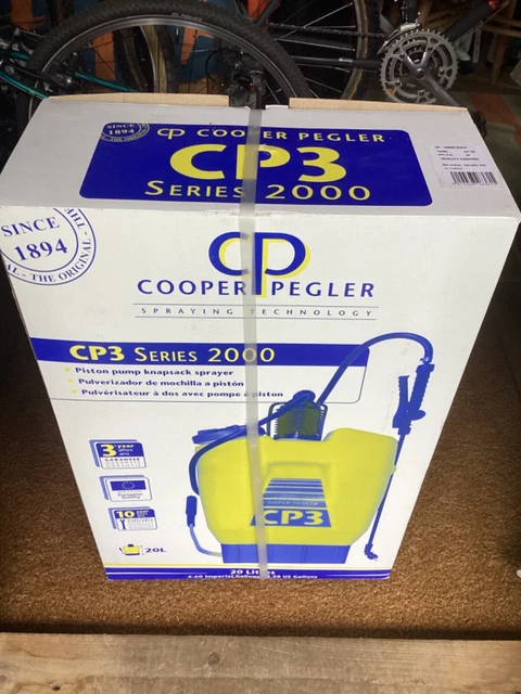 COOPER PEGLER CP3 Series 2000 20L Knapsack Sprayer £180.00 - PicClick UK