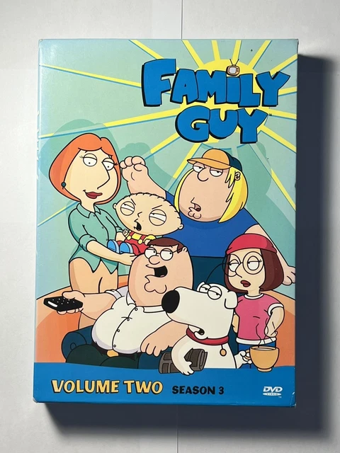 FAMILY GUY - Volume 2: Season 3 (DVD, 2004) [3-DISC BOX SET] $5.00 ...