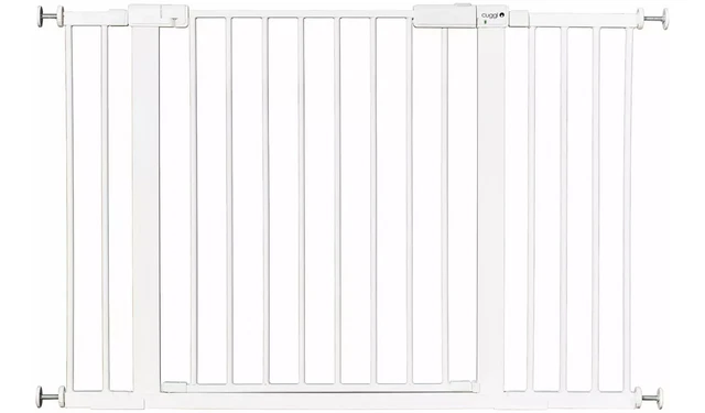 CUGGL PRESSURE FIT Extra Wide Safety Gate - White- UK SELLER £24.99 ...