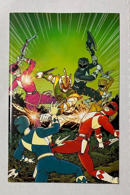 MIGHTY MORPHIN POWER Rangers Shattered Grid #1 Boom Studios 2018 Nm ...