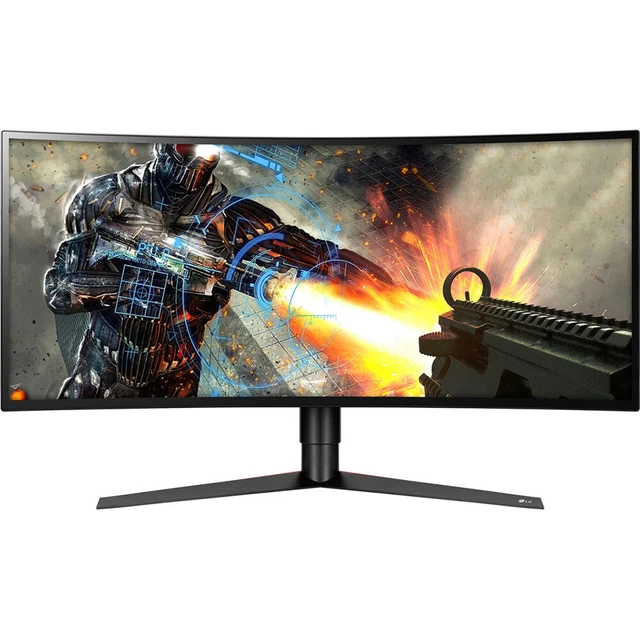 LG 34& ULTRAWIDE QHD Curved LED FreeSync Gaming Monitor (2018 Model) £ ...