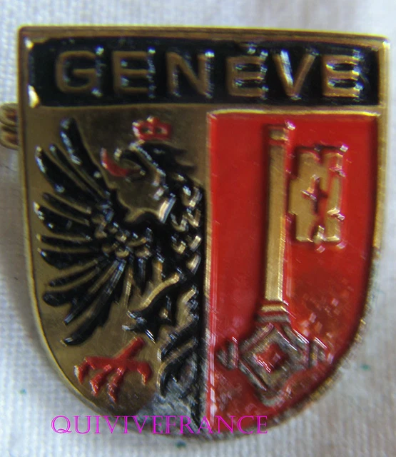 BG7577 - INSIGNE Badge Blason De Geneve EUR 9,99 - PicClick FR