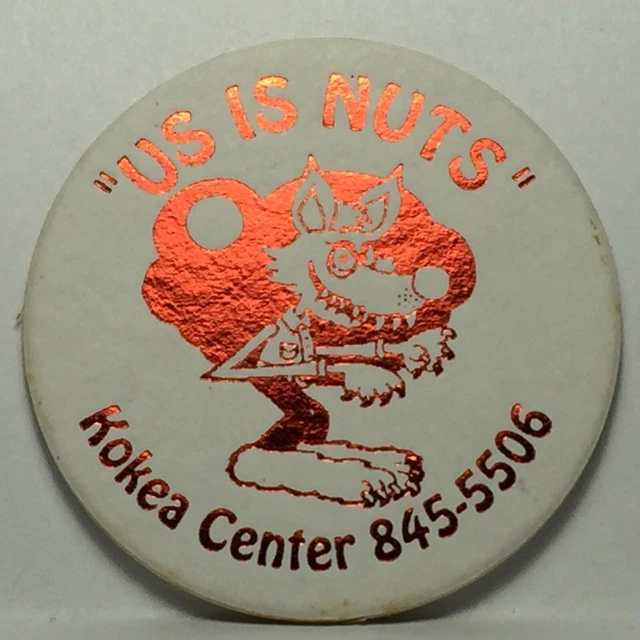 VINTAGE POG / Milk Cap * Kokea Center US IS NUTS * Red Foil * Bin66 $0. ...