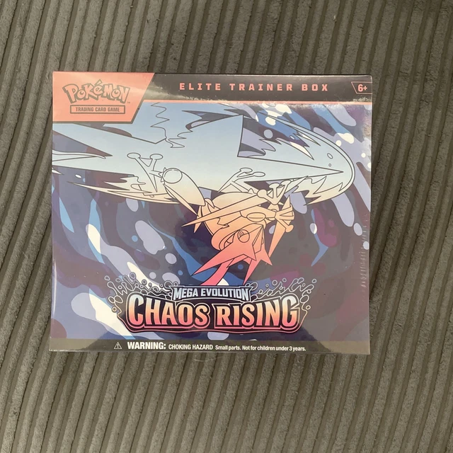 POKÉMON TCG CHAOS Rising ETB Elite Trainer Box Factory Sealed ️Brand ...