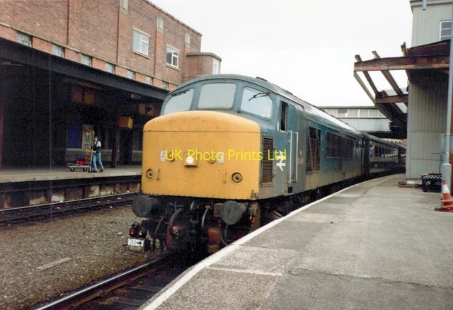 RAILWAY PHOTO 6X4 Class 45 45145 Passenger Train York c1986 £1.50 ...