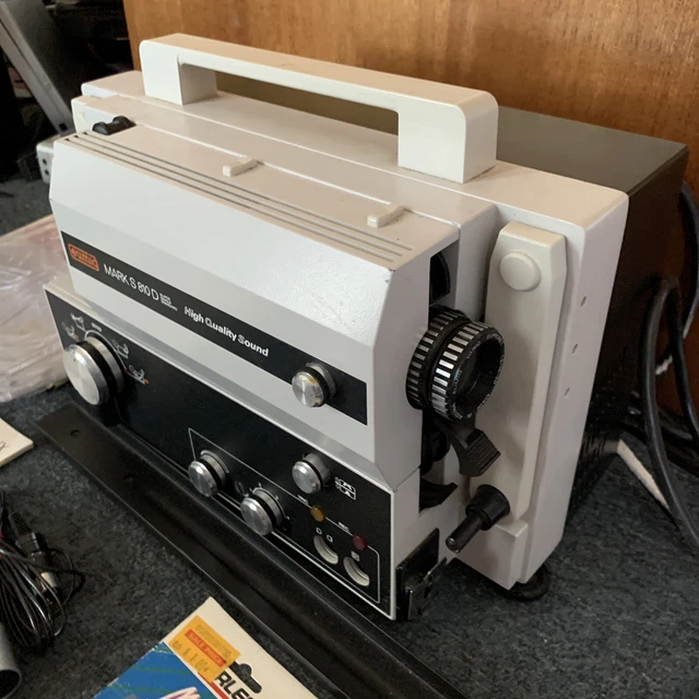 EUMIG MARK S 810 D Super 8 Projector 8mm Movie +Sound *Requires Bulb ...