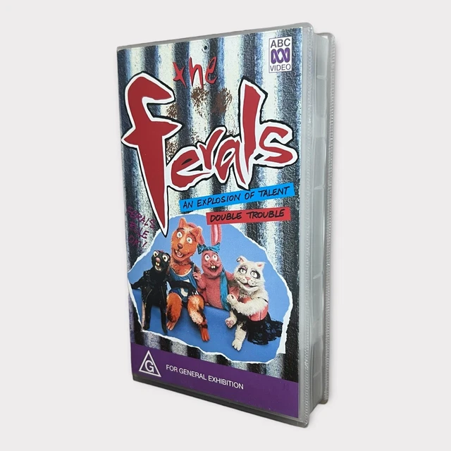 THE FERALS - An Explosion of Talent + Double Trouble VHS (1994, ABC ...