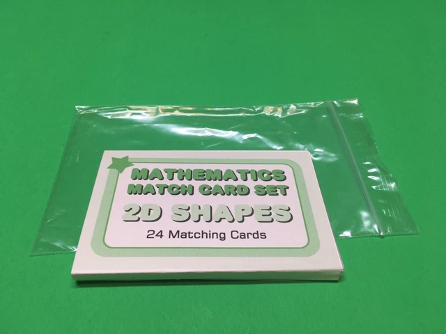 2D SHAPES - Learning Flash Cards For Kids - Educational $6.73 - PicClick
