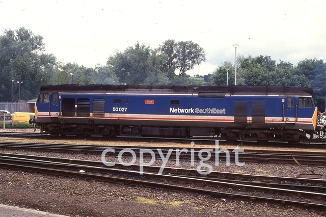 ORIGINAL DIESEL RAILWAY 35mm Slide 50027 Exeter TMD 1991 £4.27 ...