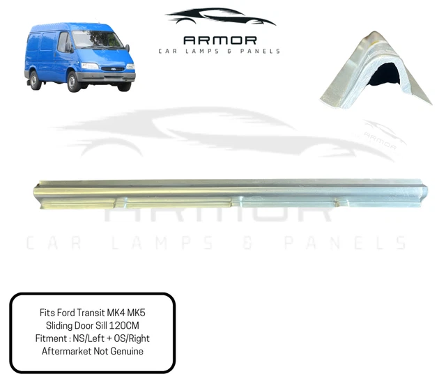 FOR FORD TRANSIT Mk4 Mk5 85-00 Swb Lwb Under Sliding Door Sill Panel ...