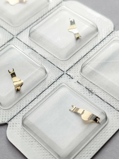 ETA 978.002 QUARTZ Watch Battery Clamp Swiss made x 10 pieces sealed ...