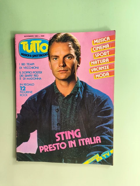 ALL THE MUSICA 11-1985 Sting-Prefab Sprout-Dragsters-Omeliancik-Boy ...