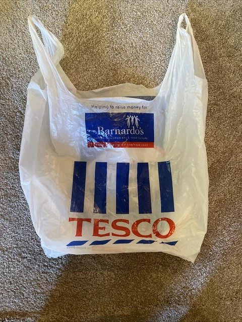 VINTAGE /COLLECTABLE: Tesco Plastic Carrier Bag - 2003 barnados £4.90 ...