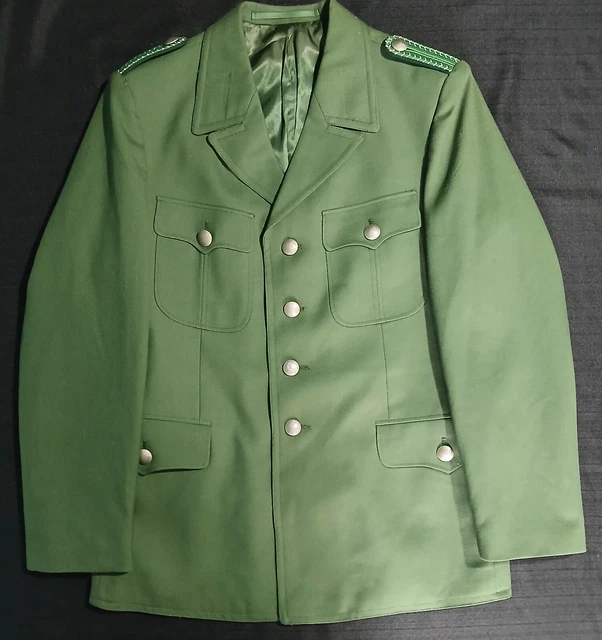 WEST GERMAN BORDER Guard Dress Uniform Bund Green (Jacket, Trousers ...