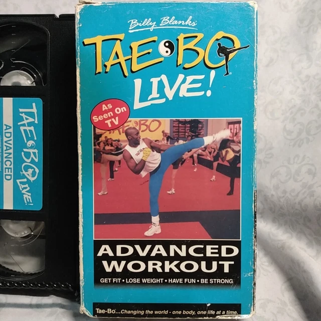 TAE BO LIVE Advanced Workout Billy Blanks VHS £6.75 - PicClick UK