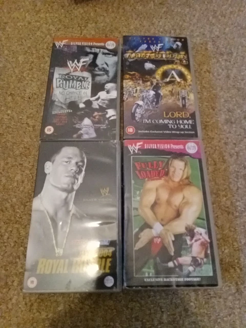BUNDLE OF WWF WWE VHS Video Tapes £7.76 - PicClick UK