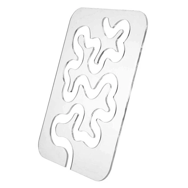 PATCHWORK RULER TEMPLATE Paper Piecing Quilting Embroidery Stencils £7. ...