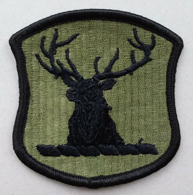 US ARMY PATCH Idaho National Guard BDU Battle Dress Uniform Badge ...