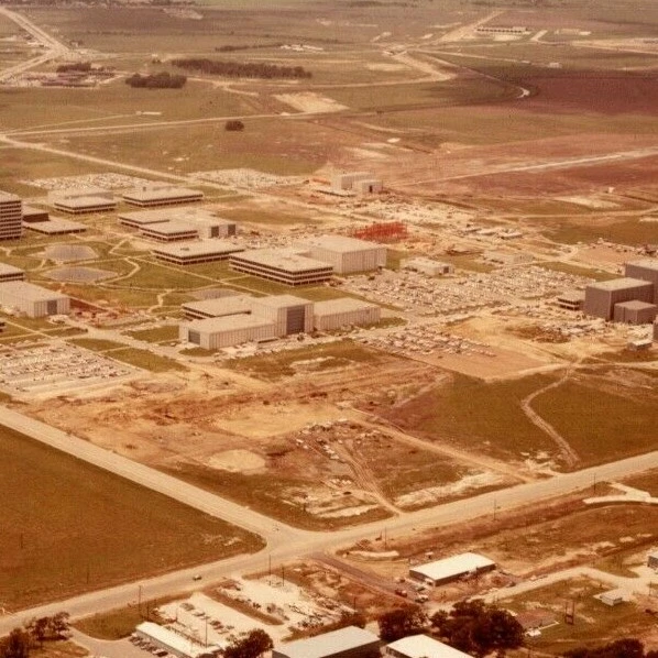 ORIGINAL NASA APOLLO Era 1960's 8 x 10 Photograph - Ariel View Houston ...