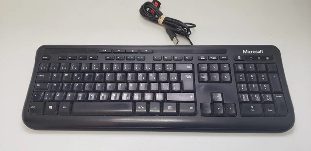 MICROSOFT WIRED KEYBOARD 600 USB Model 1576 Black $9.74 - PicClick CA