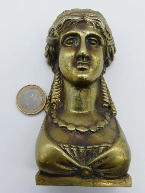 BRONZE AMEUBLEMENT CARIATIDE Style Empire Retour Egypte N°4 EUR 39,00 ...