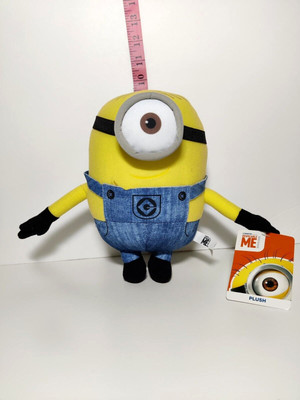 DESPICABLE ME MINIONS "Stuart" One Eye 12” Plush Stuffed Toy £14.06 ...