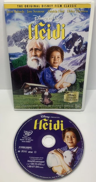 HEIDI (DVD, 1993, Jane Seymour, Jason Robards, Disney, OOP) Canadian ...