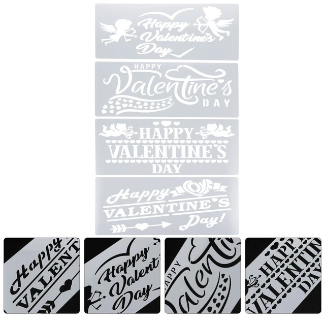 4 PCS DIY Painting Template Drawing Craft Stencils Templates for $21.99 ...