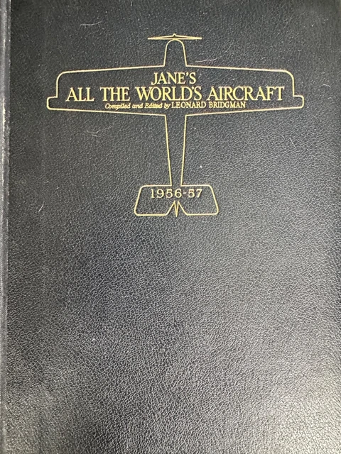 JANE’S ALL THE World’s Aircraft 1956-57 *Sampson Low* EUR 51,84 ... JANE’S ALL THE World’s Aircraft 1956-57 *Sampson Low* EUR 51,84 ...