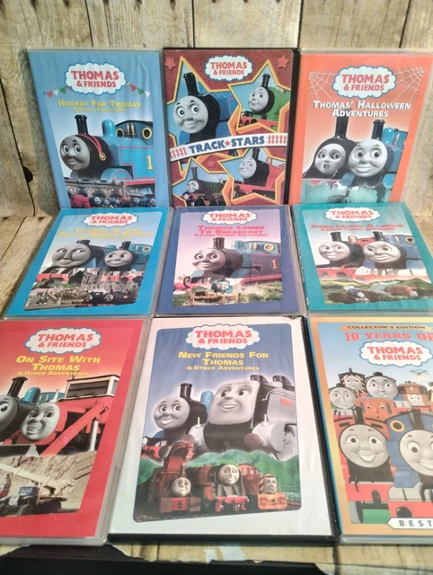 THOMAS & FRIENDS DVD Lot- THOMAS The Tank Engine Lot Of 10 Hit ...