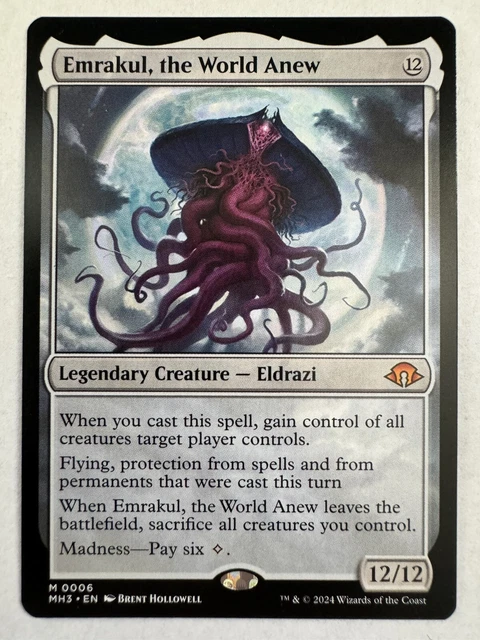 EMRAKUL, THE WORLD Anew - Modern Horizons 3 - MTG - MH3 - MAGIC #0006 ...