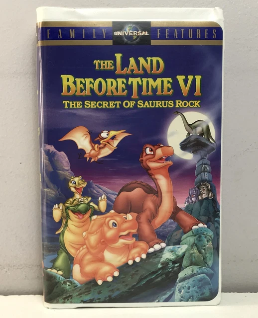 VHS THE LAND Before Time VI: The Secret of Saurus Rock (VHS, 1998 ...
