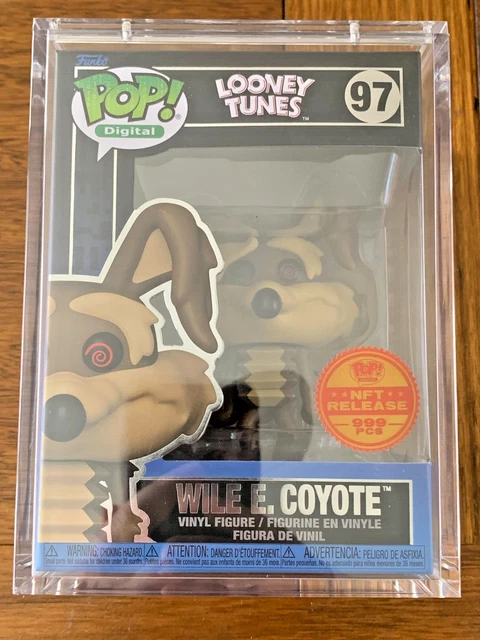 FUNKO POP DIGITAL Looney Tunes #97 Wile E. Coyote LE 999 Grail ...