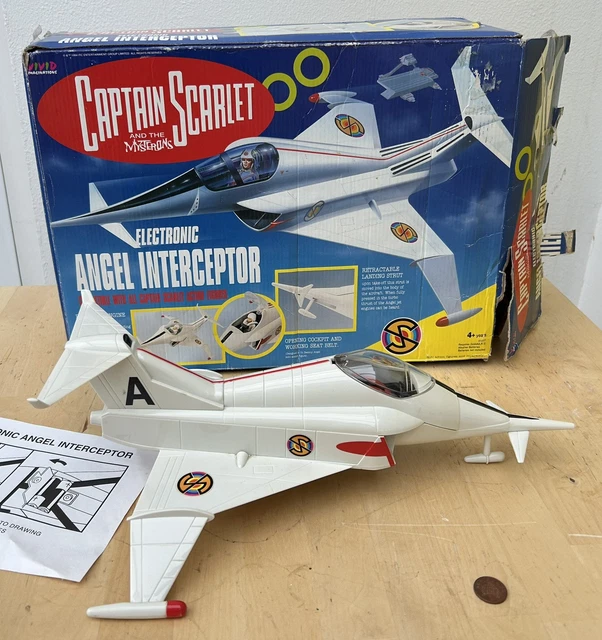 CAPTAIN SCARLET ANGEL Interceptor - Sound Works Perfectly £65.00 ...