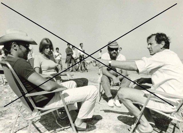PHOTO DE ALAIN Delon Lino Ventura Robert Enrico Joanna Shimkus EUR 6,90 ...