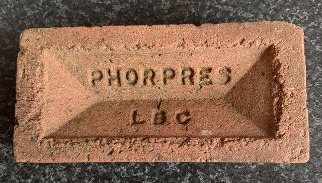 VINTAGE MINIATURE PHORPRES LBC Building Brick. Salesman's Sample. £14. ...