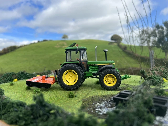SCRATCH BUILT 1/32 Abbey 6ft topper tractor farm model £40.00 - PicClick UK