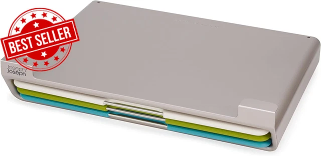 FOLIO SLIM 3-PIECE Space-Saving, under Shelf Chopping Board Set ...