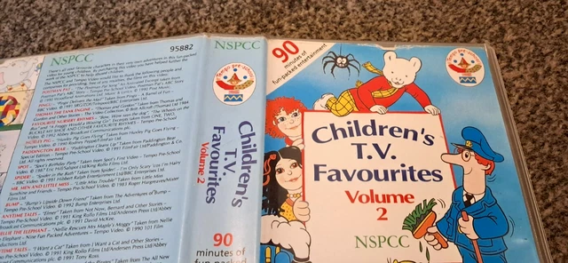 NSPCC CHILDRENS TV Favourites Volume 2 Thomas Pingu Pal Vhs Video Kids ...