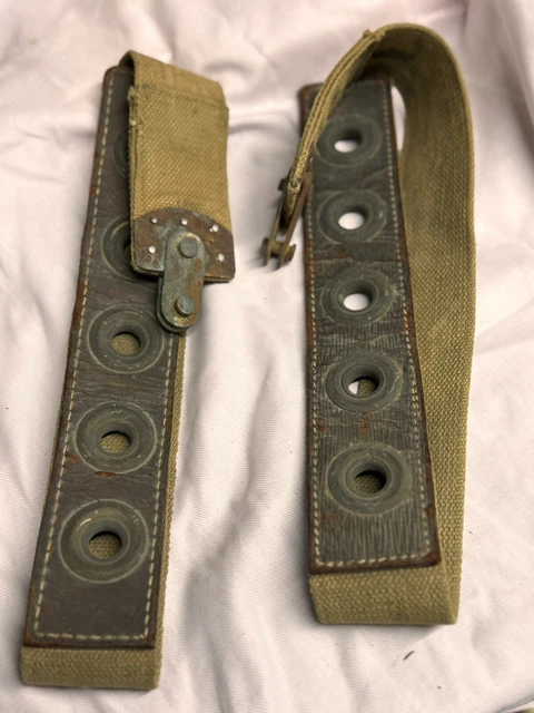 WW2 BATTLE OF Britain Spitfire Original Sutton Harness Lap Belts £100. ...