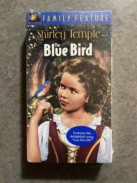 SHIRLEY TEMPLE MOVIE Film The Blue Bird VHS Colorized CLASSIC 1995 ...