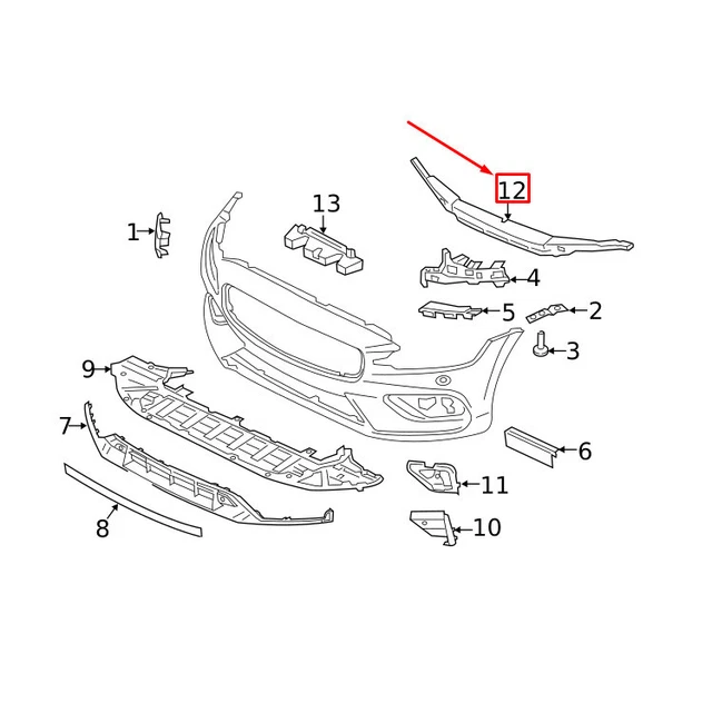 OEM VOLVO S60 Mk3 Front Apron Impact Leg 31,455,737 Genuine £55.48 ...