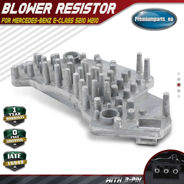 HEATER BLOWER MOTOR Resistor for Mercedes-Benz E-Class S210 W210 ...