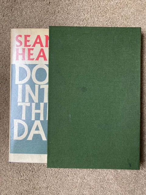 DOOR INTO THE Dark by Seamus Heaney (1969 First Edition in custom ...