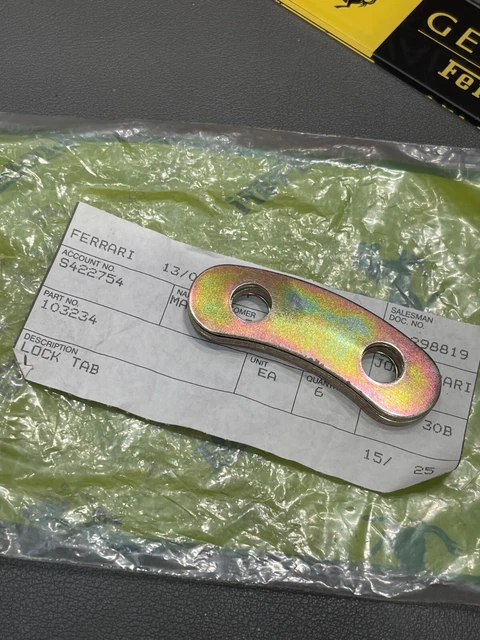 FERRARI DRIVE SHAFT lock tab Testarossa 512 365GT4 #103234 £10.00 ...